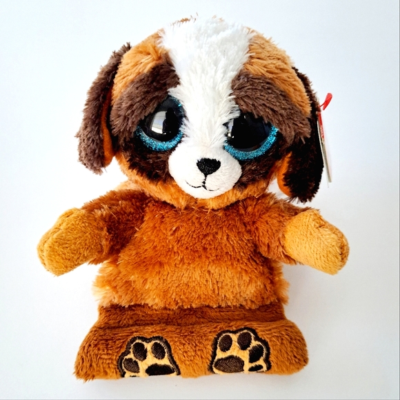 Ty | Toys | Nwt Ty Beanie Boo Peekaboos Pups The Puppy Dog Cell Phone ...
